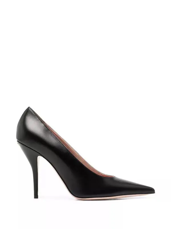 Valentino Garavani Vlogo Signature Leather Pumps
