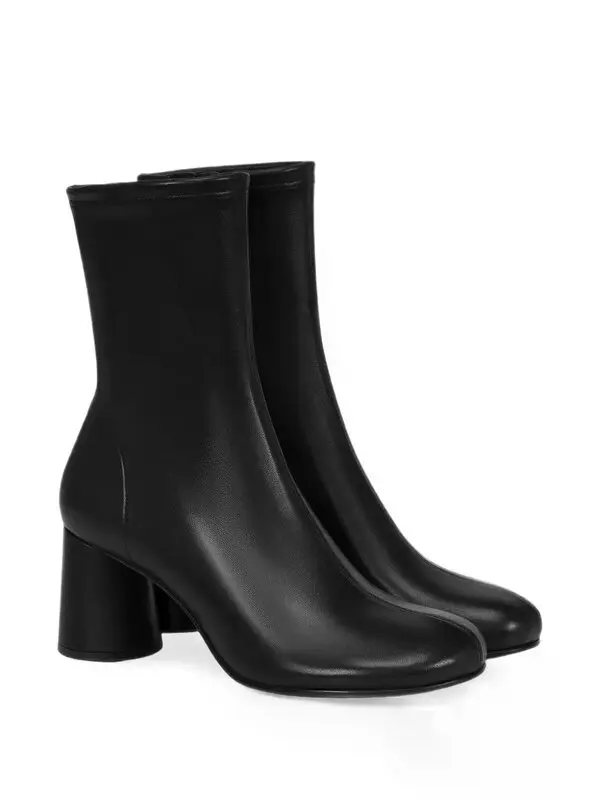 POTAMY Leather Ankle Boots