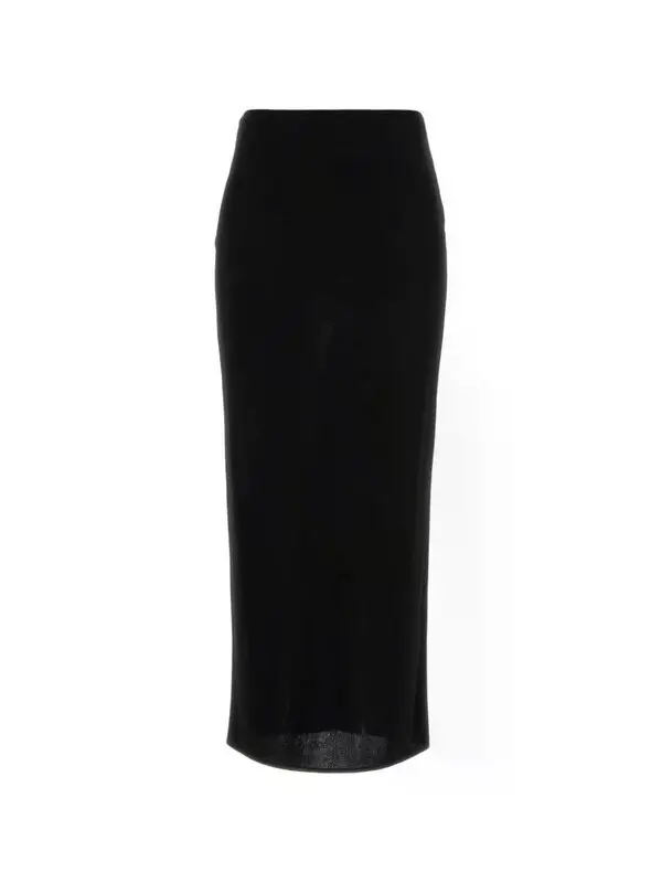 Valentino Garavani Asymmetric Skirt - Black
