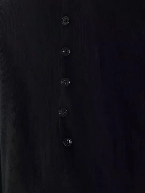 ANN DEMEULEMEESTER Hamar Button-detail T-shirt