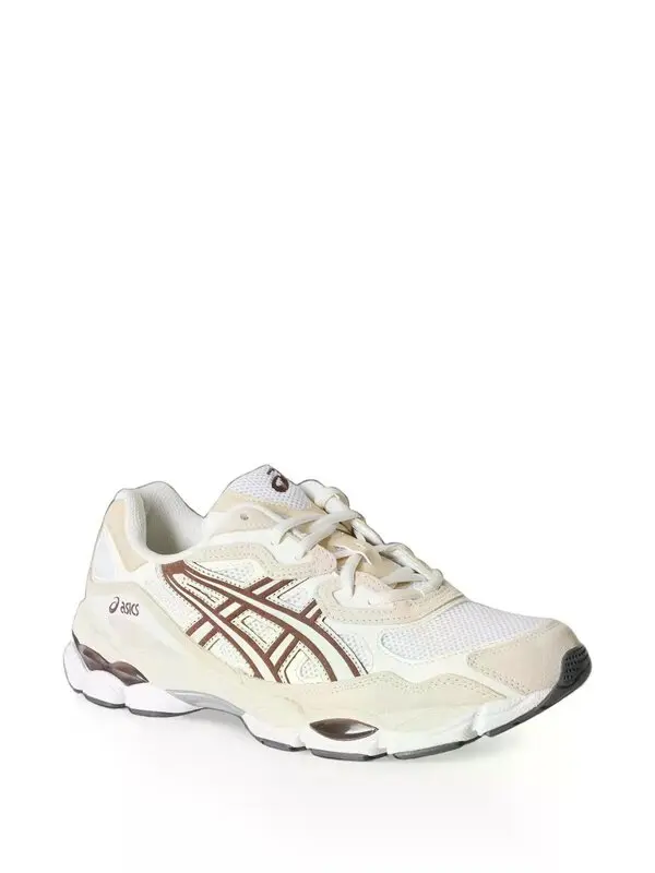 Asics Gel-nyc Lace-up Sneakers With Suede Panels