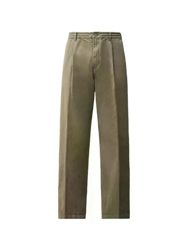 C.P. COMPANY Pleated Elasticated-waist Trousers