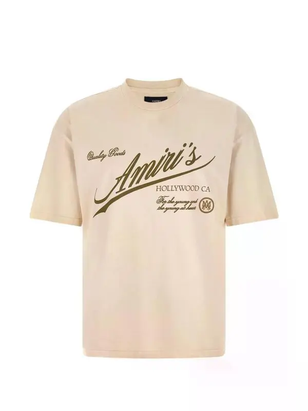 Amiri Graphic-print T-shirt - Neutrals