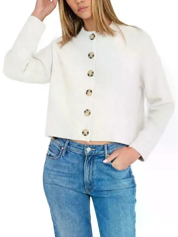ARCHER CASHMERE Nina Button-up Knitted Cardigan