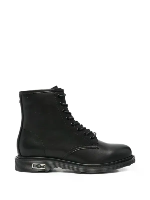 CULT Sabbath Lace-up Leather Ankle Boots