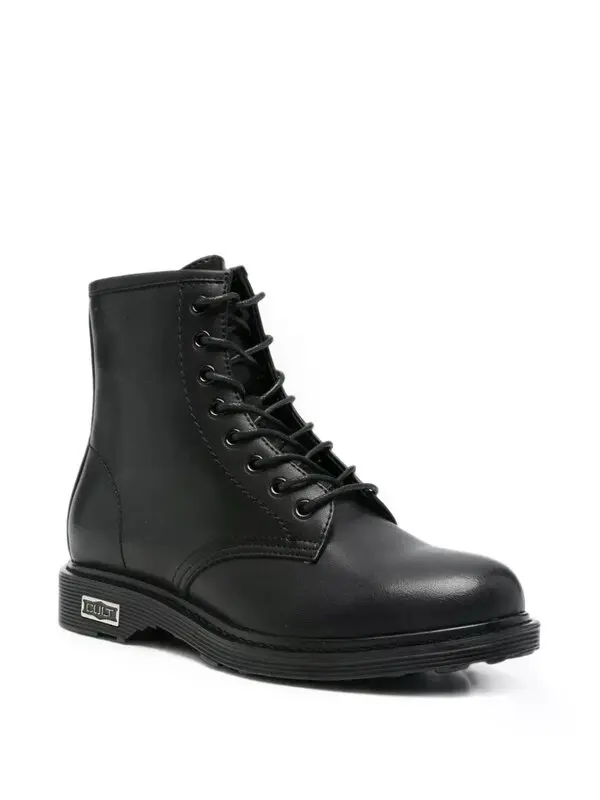 CULT Sabbath Lace-up Leather Ankle Boots