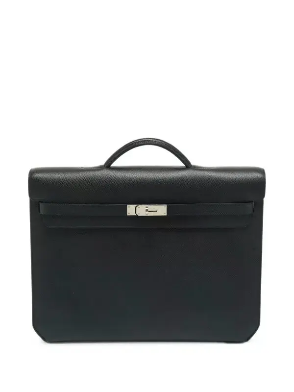 Hermès 2021 36 Kelly Dépêches Briefcase - Black