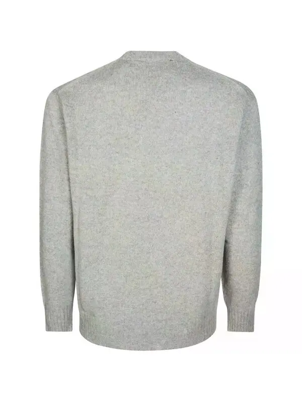 AMARANTO Crew Neck Knitted Sweater