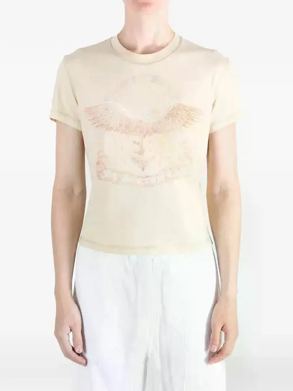DIESEL® Graphic Print T-shirt - Neutrals