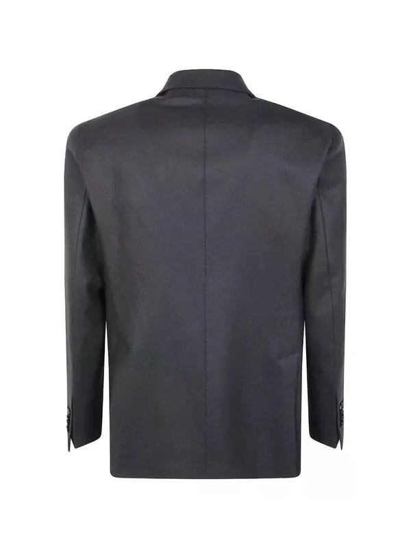 Tagliatore Montecarlo Twill-weave Notched-lapels Blazer