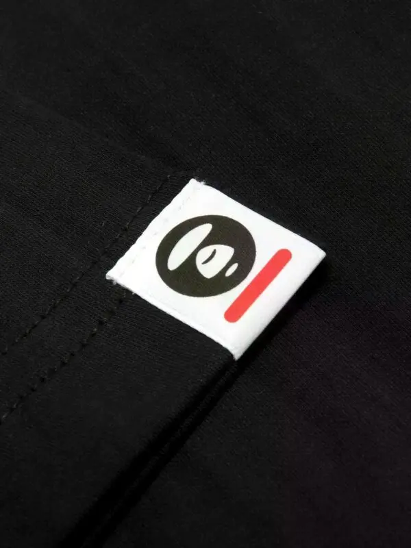 AAPE BY *A BATHING APE Moonface-patch T-shirt