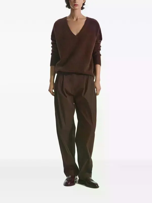 Co Cȯ Pleated Tailored Trousers