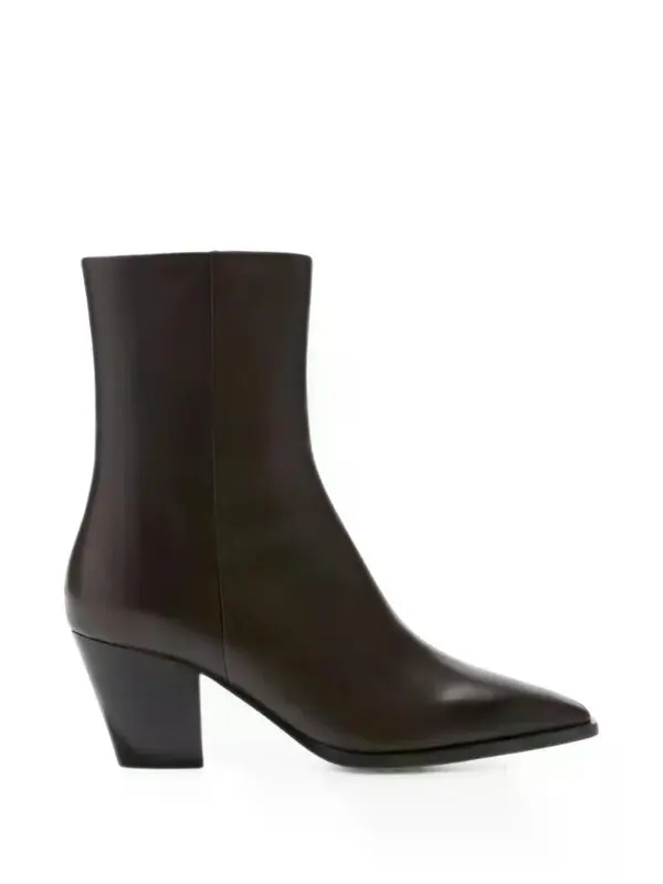 AeydĒ Pointed-toe Ankle Boots - Brown
