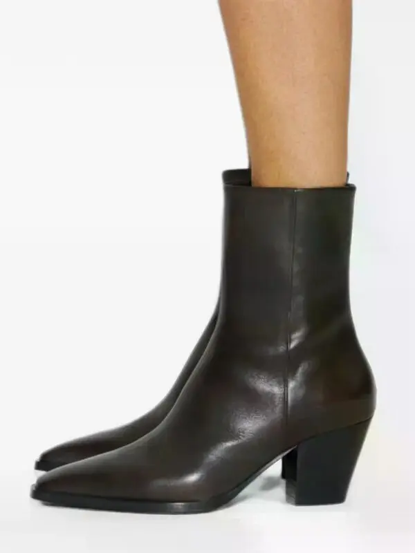 AeydĒ Pointed-toe Ankle Boots