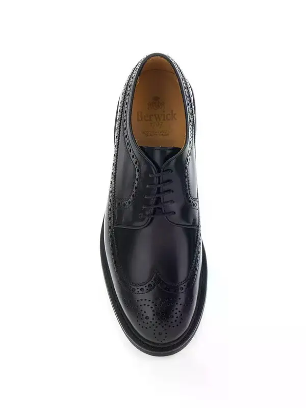 BERWICK 1707 Leather Brogue Shoes