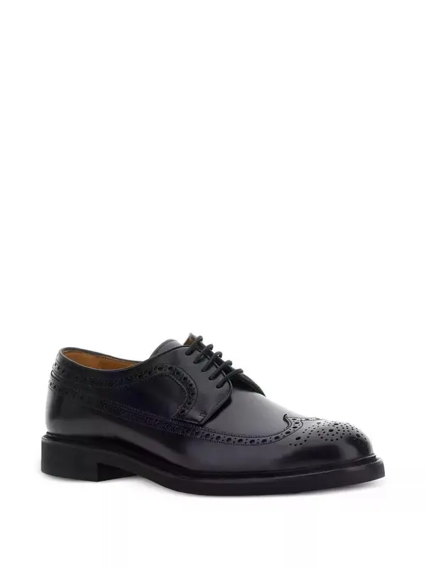 BERWICK 1707 Leather Brogue Shoes