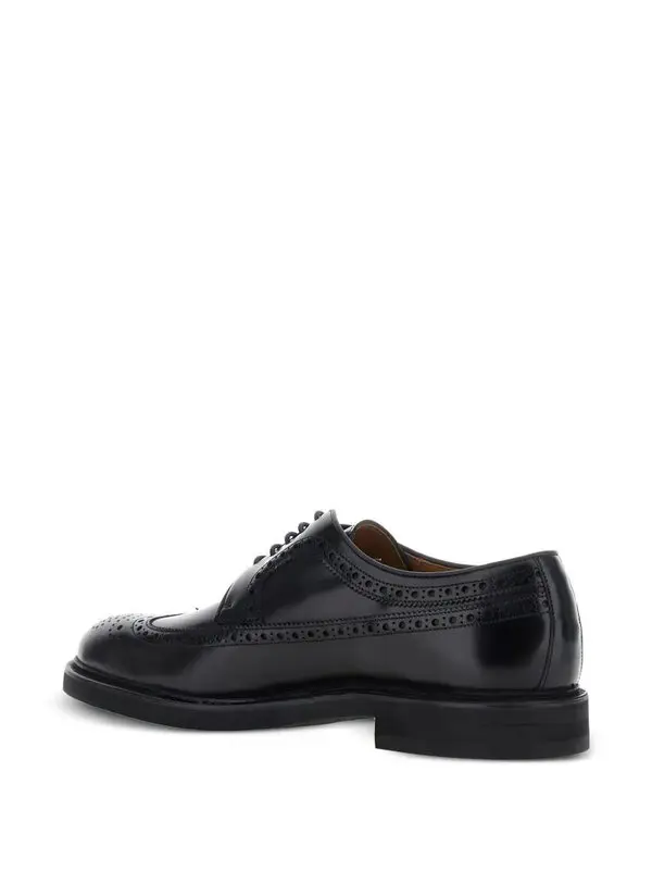 BERWICK 1707 Leather Brogue Shoes