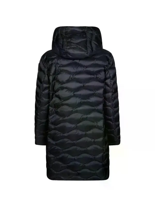 BLAUER. Lyne Wave-quilted Hooded Coat