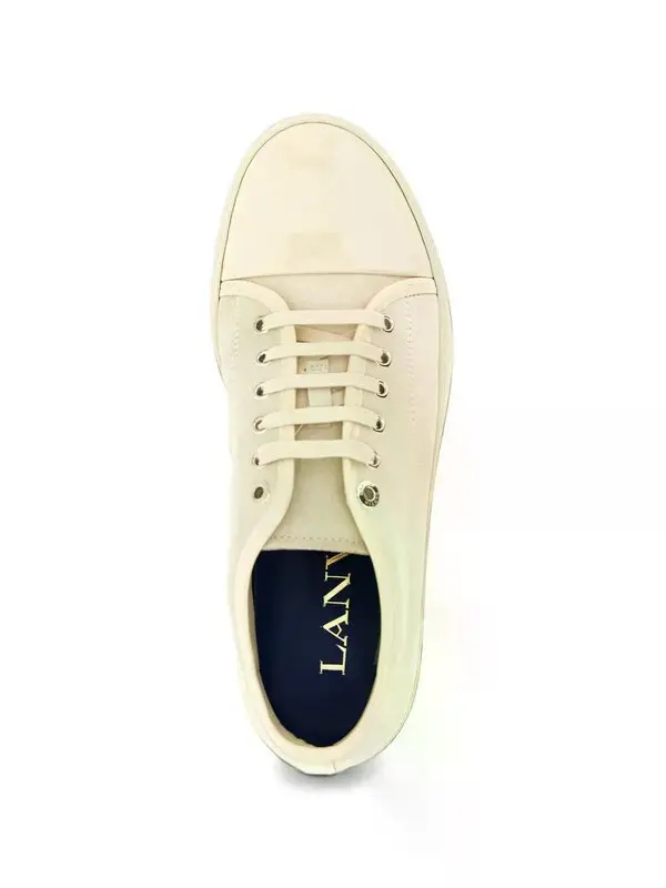 LANVIN Dbb1 Sneakers In Patent-leather And Suede