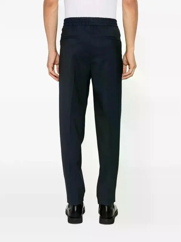 Zegna Pleated Elasticated-waistband Trousers