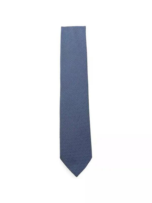 Zegna Geometric-pattern Tie