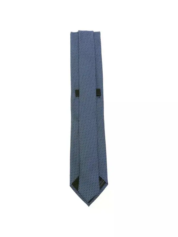 Zegna Geometric-pattern Tie