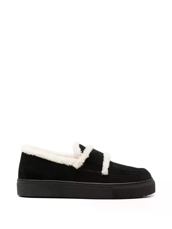 Inuikii Shearling Trim Loafers