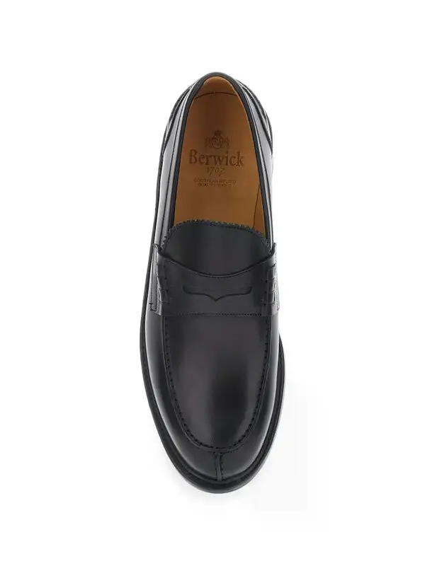 BERWICK 1707 Leather Penny Loafers