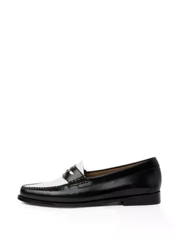 Karl Lagerfeld X G.h. Bass Penny Loafers - Black