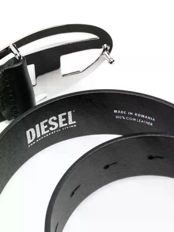 DIESEL® Oval D Plaque Belt