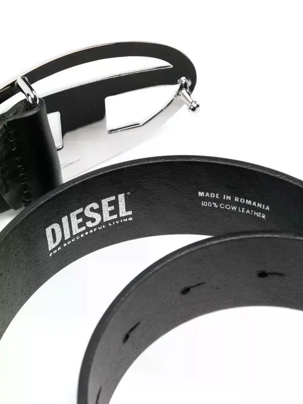 DIESEL® Oval D Plaque Belt