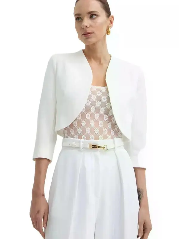 MORGAN Cropped Jacket With Button Cuffs
