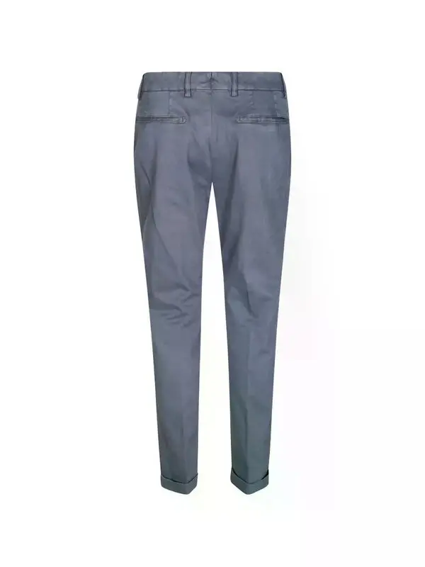 BERWICH Pleated Turn-up Trousers