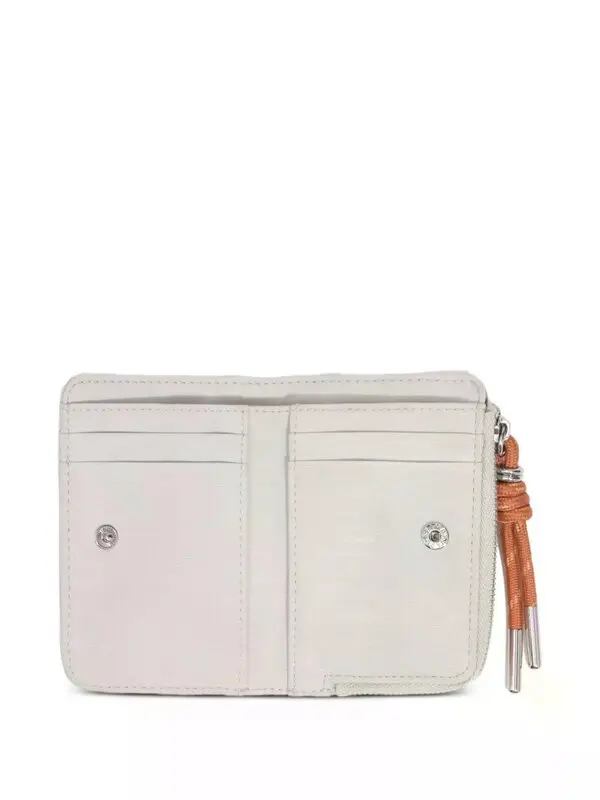 Bimba Y Lola Sand Nylon Compact Purse