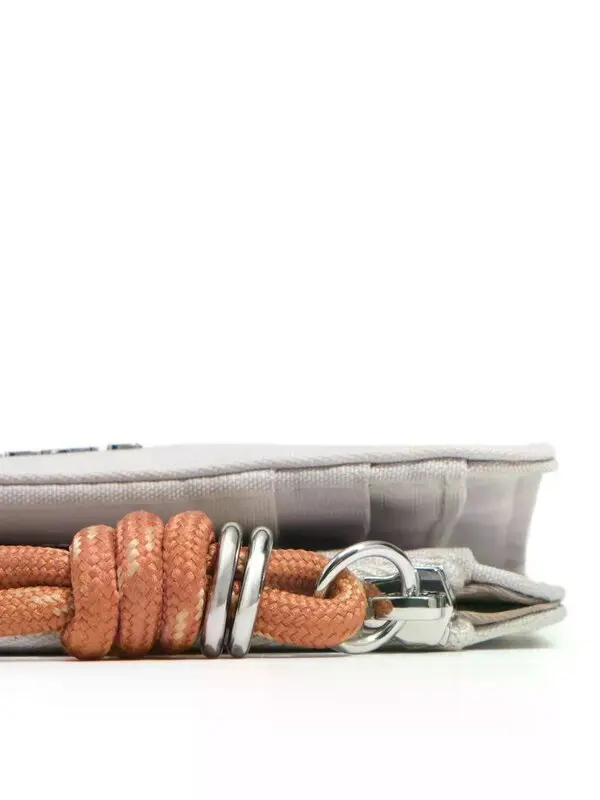 Bimba Y Lola Sand Nylon Compact Purse