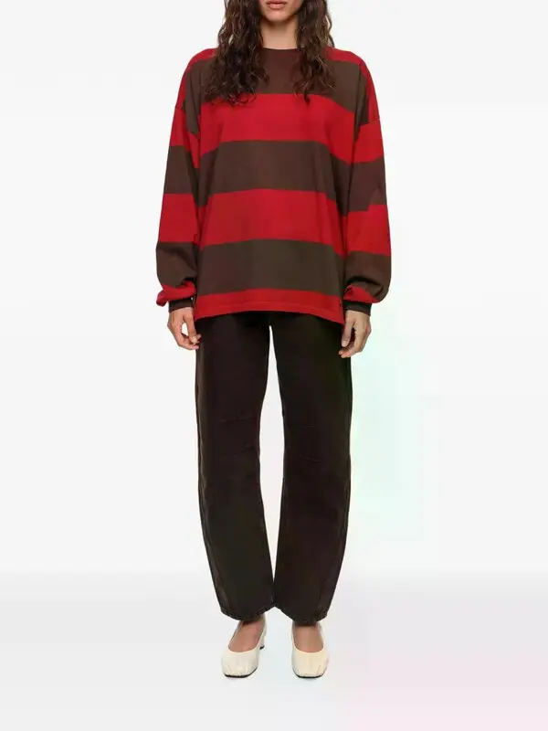 Bimba Y Lola Barrel Dark 5-pocket Denim Trousers