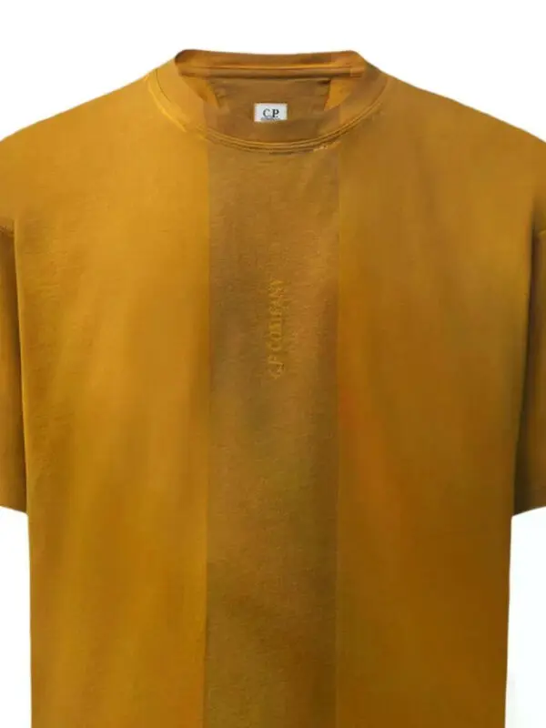 C.P. COMPANY Logo-print Panelled T-shirt