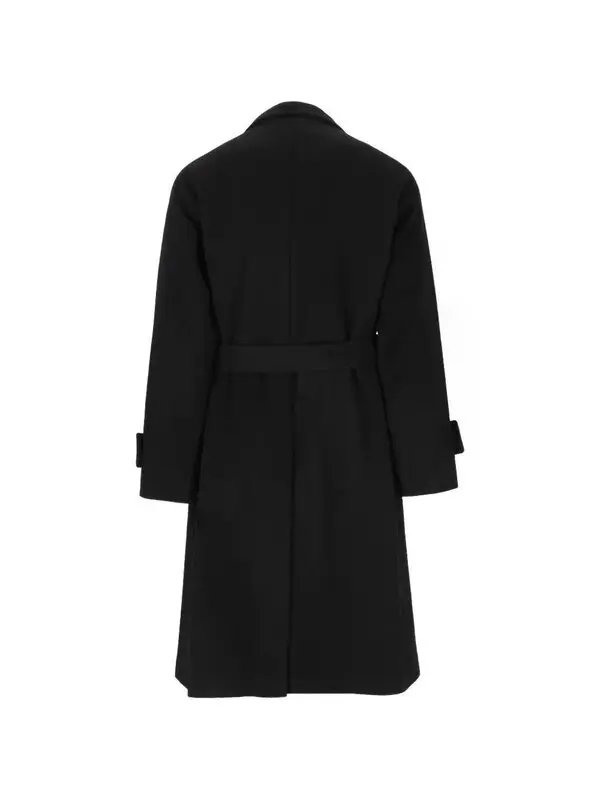 Tagliatore Heron Double-breasted Belted Coat