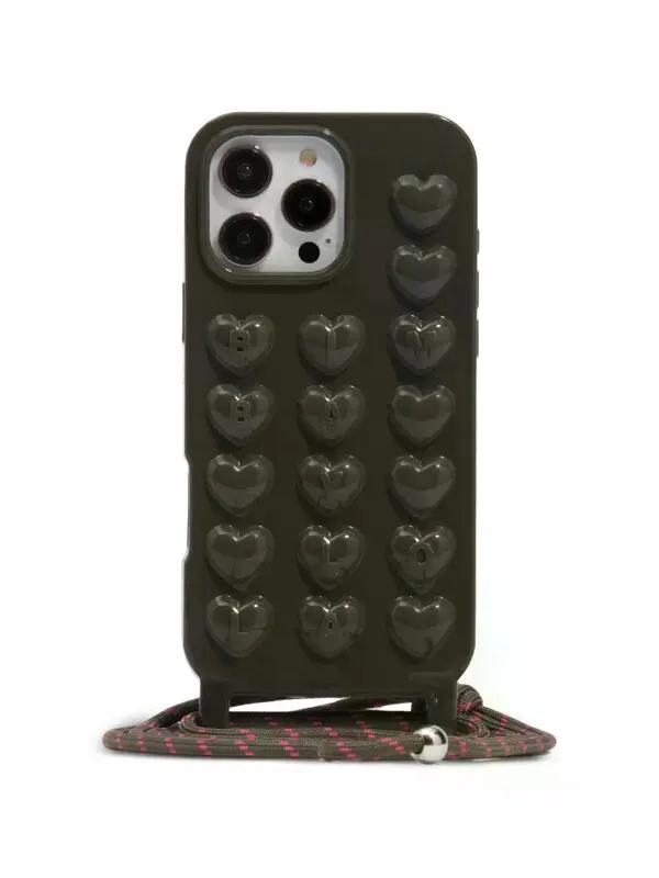 Bimba Y Lola Dark Shiny Silicone Case For Iphone 15 Pro Max - Green