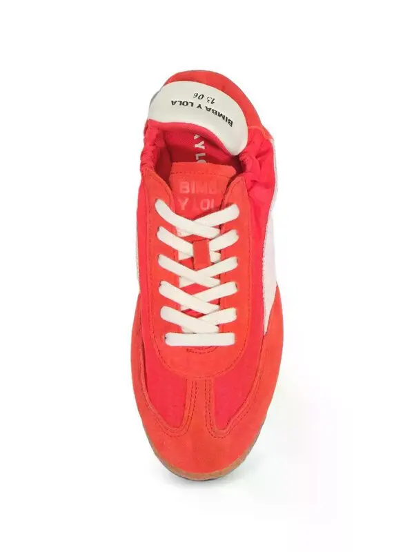 Bimba Y Lola Suede And Nylon 13 06 Sneakers