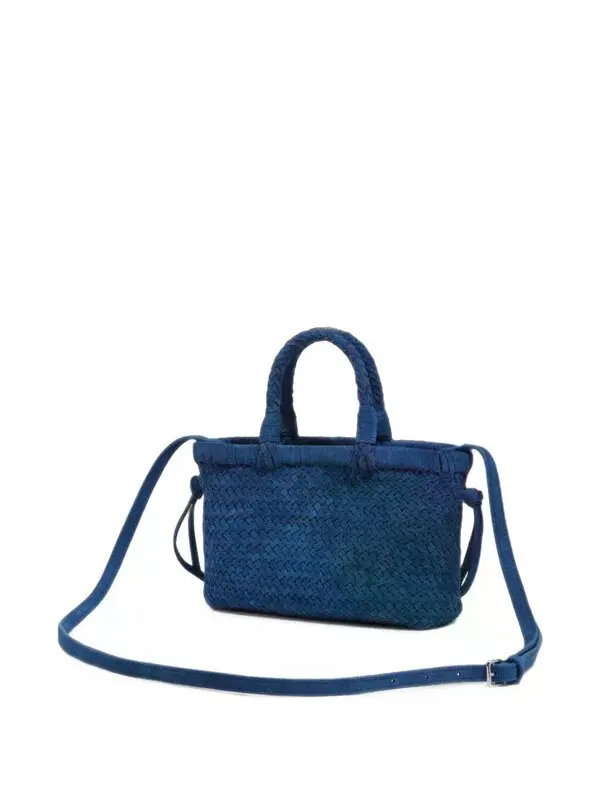 Bimba Y Lola Small Plaited Suede Crossbody Bag