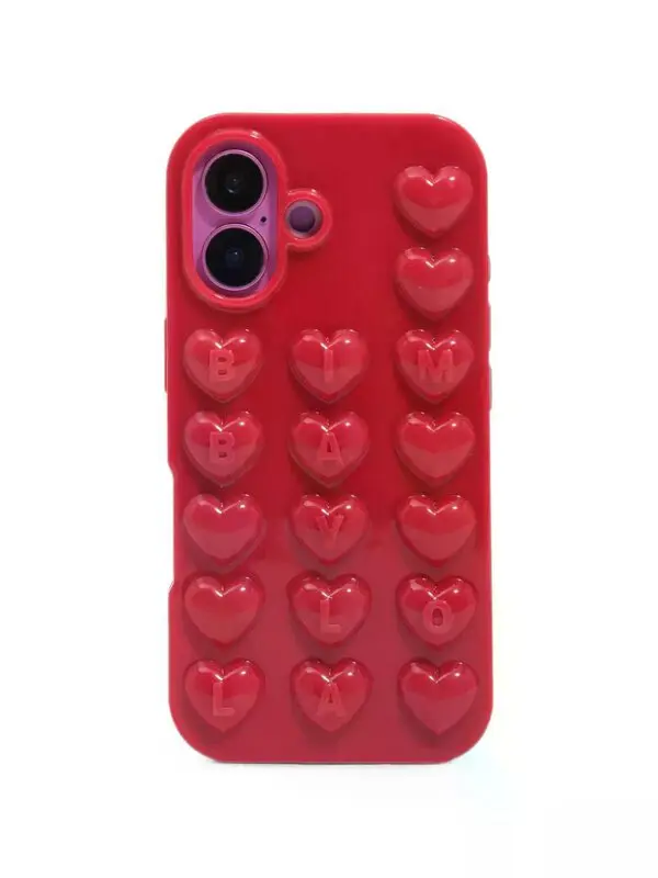 Bimba Y Lola Shiny- Iphone 16 Silicone Case - Red