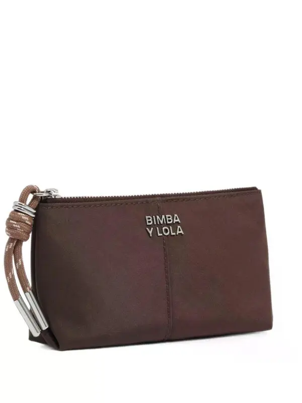 Bimba Y Lola Nylon Coin Purse - Brown