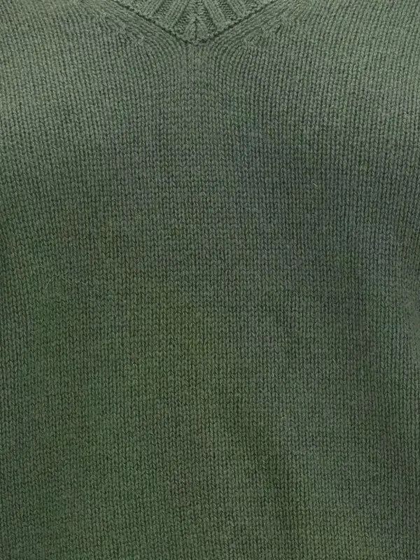 ALLUDE V-neck Cashmere Sweater