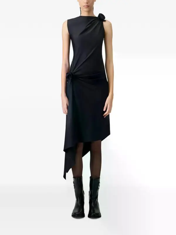 Coperni Relaxed Flower Asymmetric And Scultural Gown
