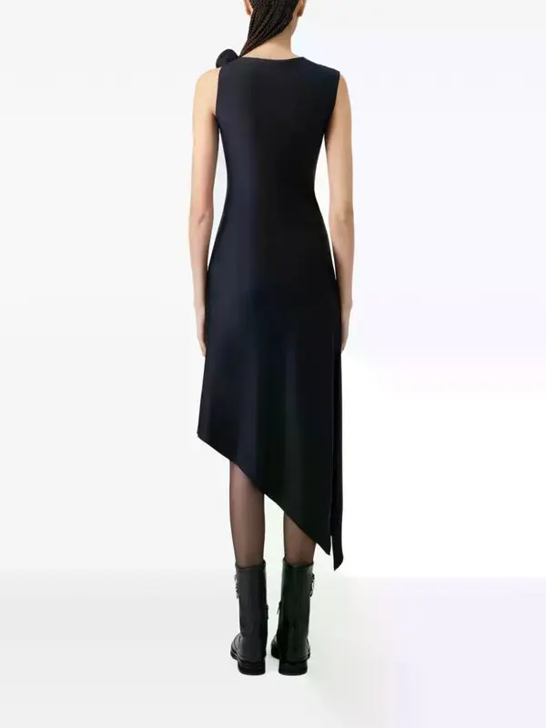 Coperni Relaxed Flower Asymmetric And Scultural Gown