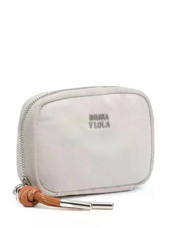 Bimba Y Lola Small Sand Nylon Purse - Neutrals