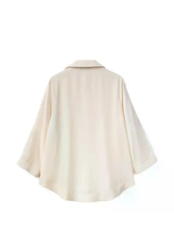BENETTON V-neck Blouse