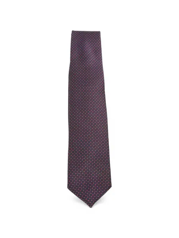 Corneliani Geometric-pattern Silk Tie