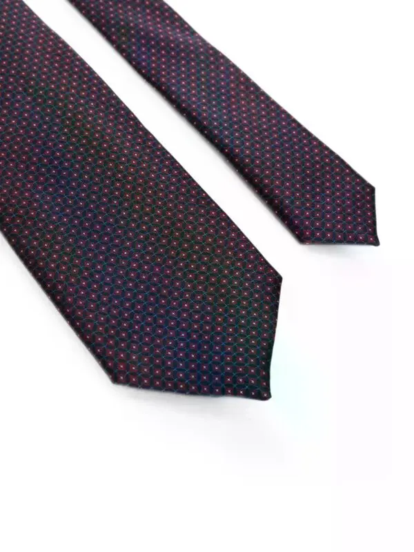 Corneliani Geometric-pattern Silk Tie